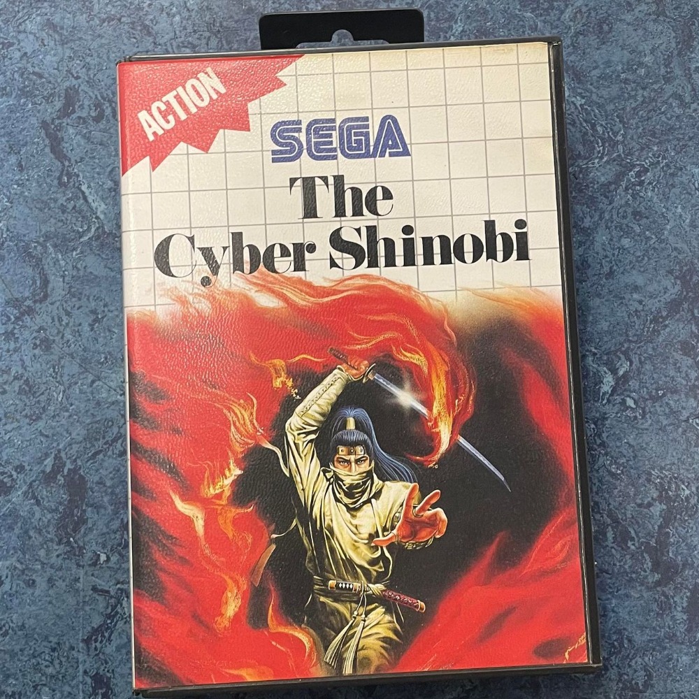 Sega Master System Game The Cyber Shinobi - Sega Master System Game ...